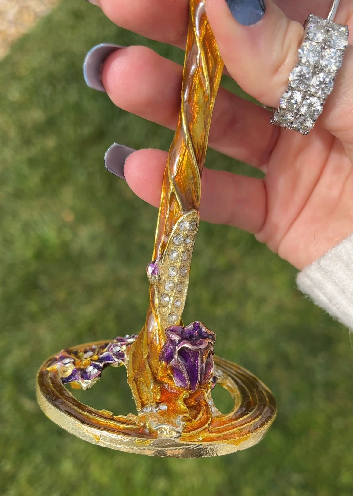 Flower Metal Champagne Glass (Set of 2) – The Simplified Girl